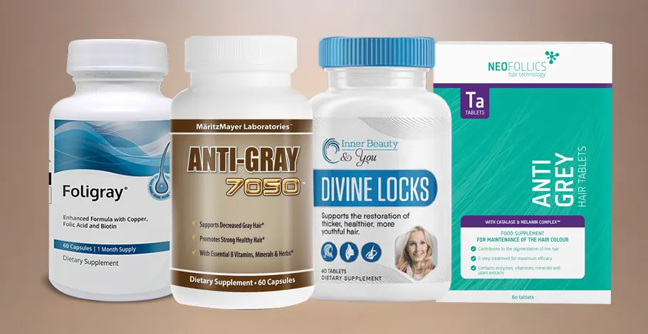 17 Best Anti-Grey Hair Supplements 2025, As Dermatologists Refer