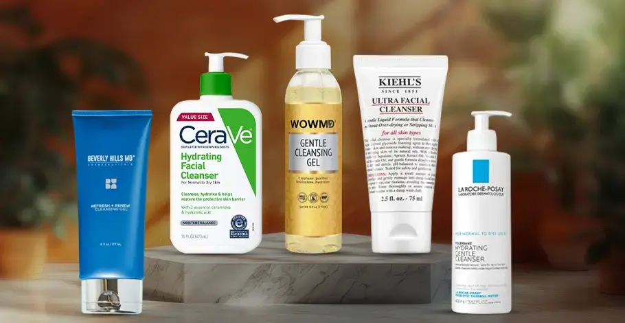 12 Best Gel Cleansers for Dry Skin That Hydrate Fully