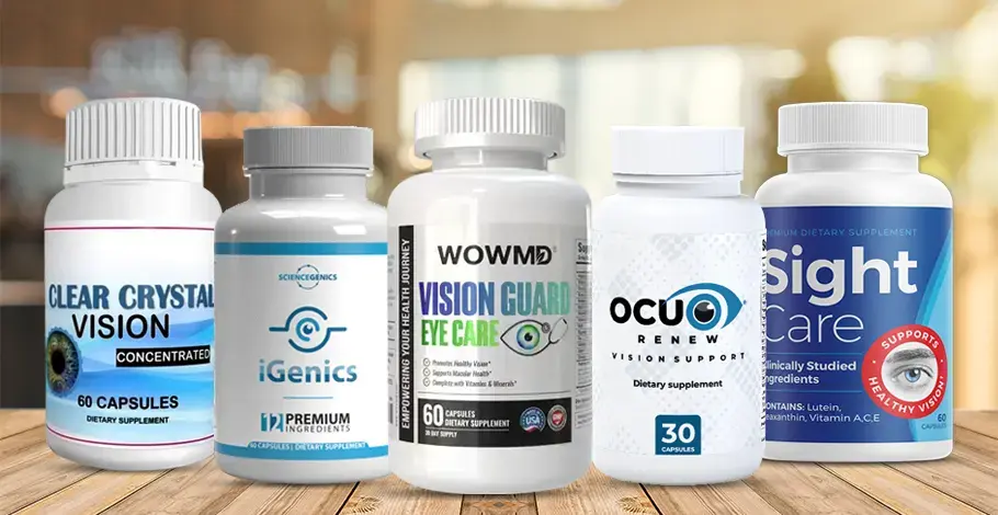 21 Best Supplements for Eye Health and Vision Support 2026